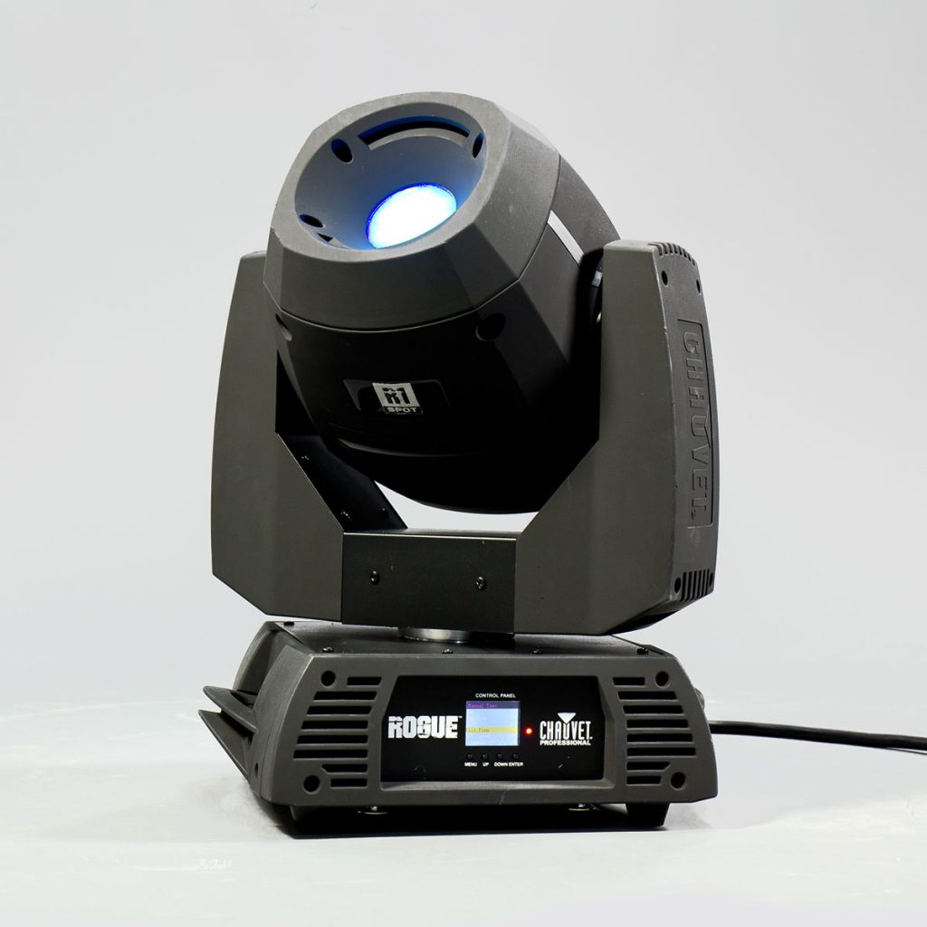 Moving Head Light Hire - Rogue R1 Spot - Presentation Design Services