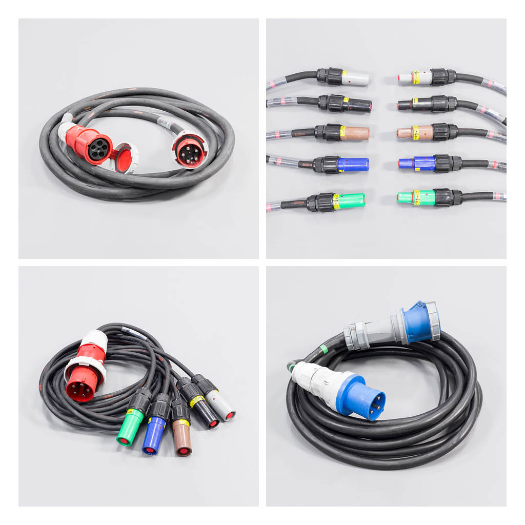 Heavy Mains Power Cable Hire - Presentation Design Services