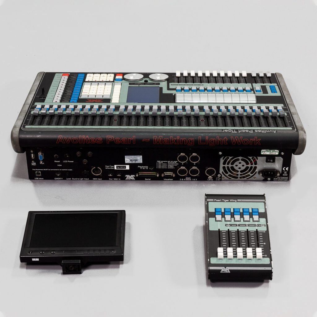 Lighting Console Avolites Pearl Tiger Hire - Presentation Design Services