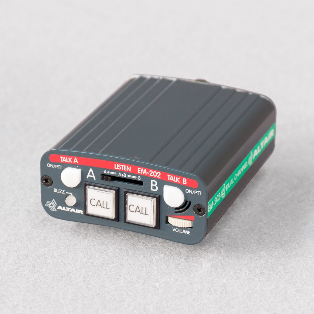 Altair Wired Comms Dual Channel Beltpack | Presentation Design Services