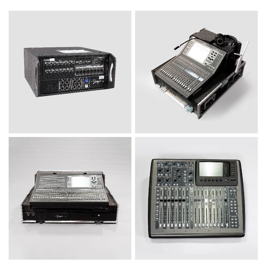 Audio Mixing Desks For Hire - Presentation Design Services
