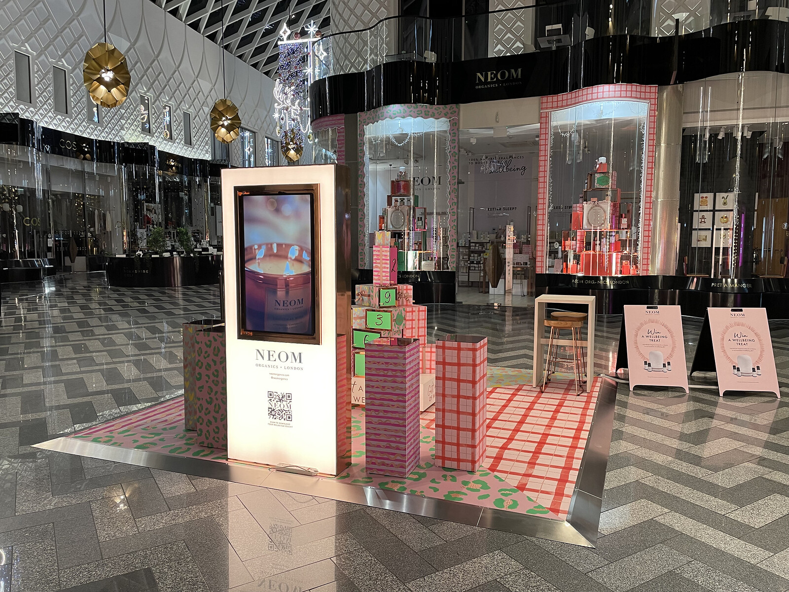 Neom Promotional Stand Case Study | Presentation Design Services