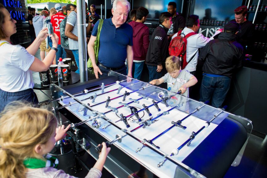 Pepsi Max UEFA Pop-Up Case Study | Presentation Design Services