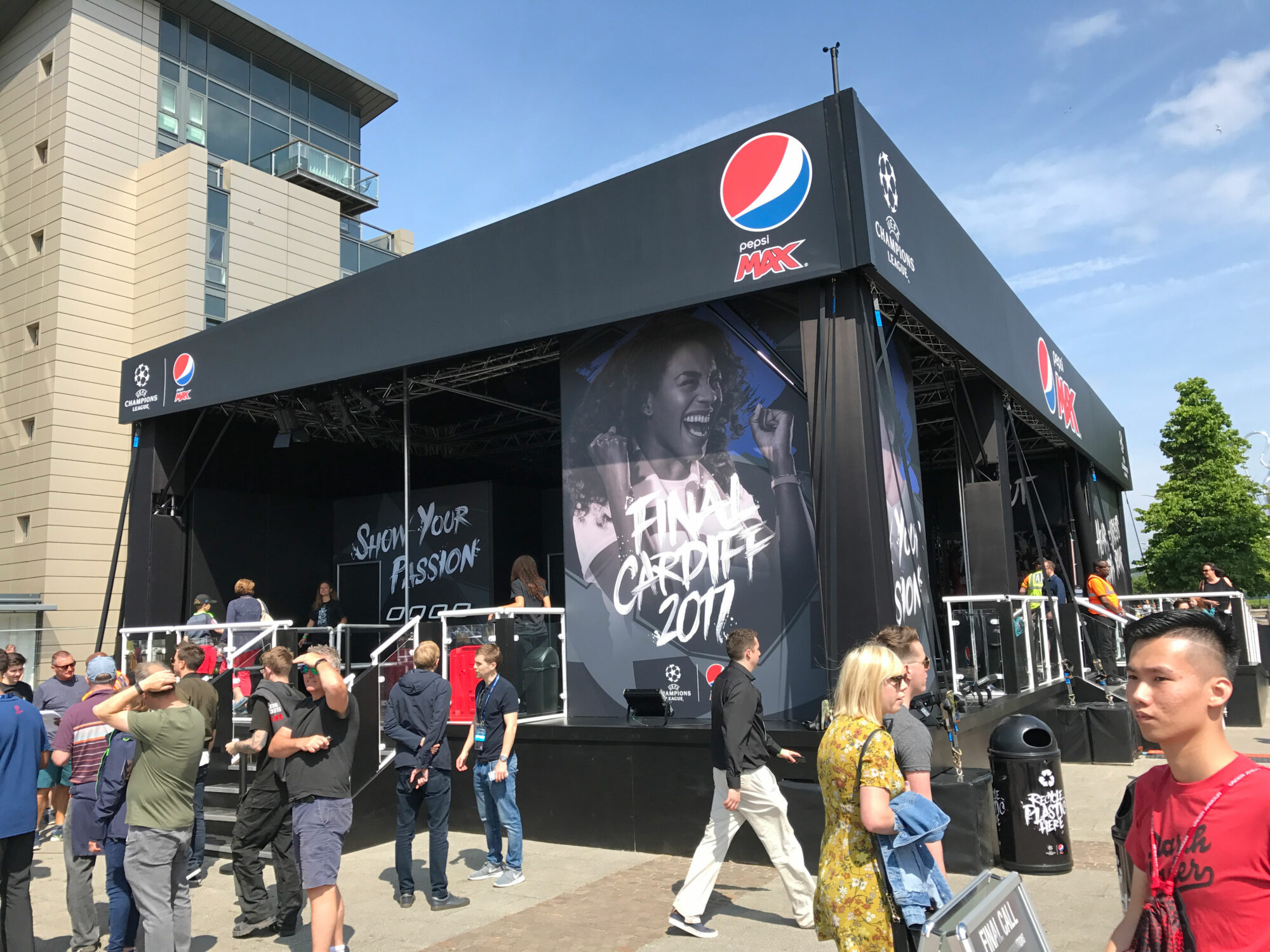 Pepsi Max UEFA Pop-Up Case Study | Presentation Design Services
