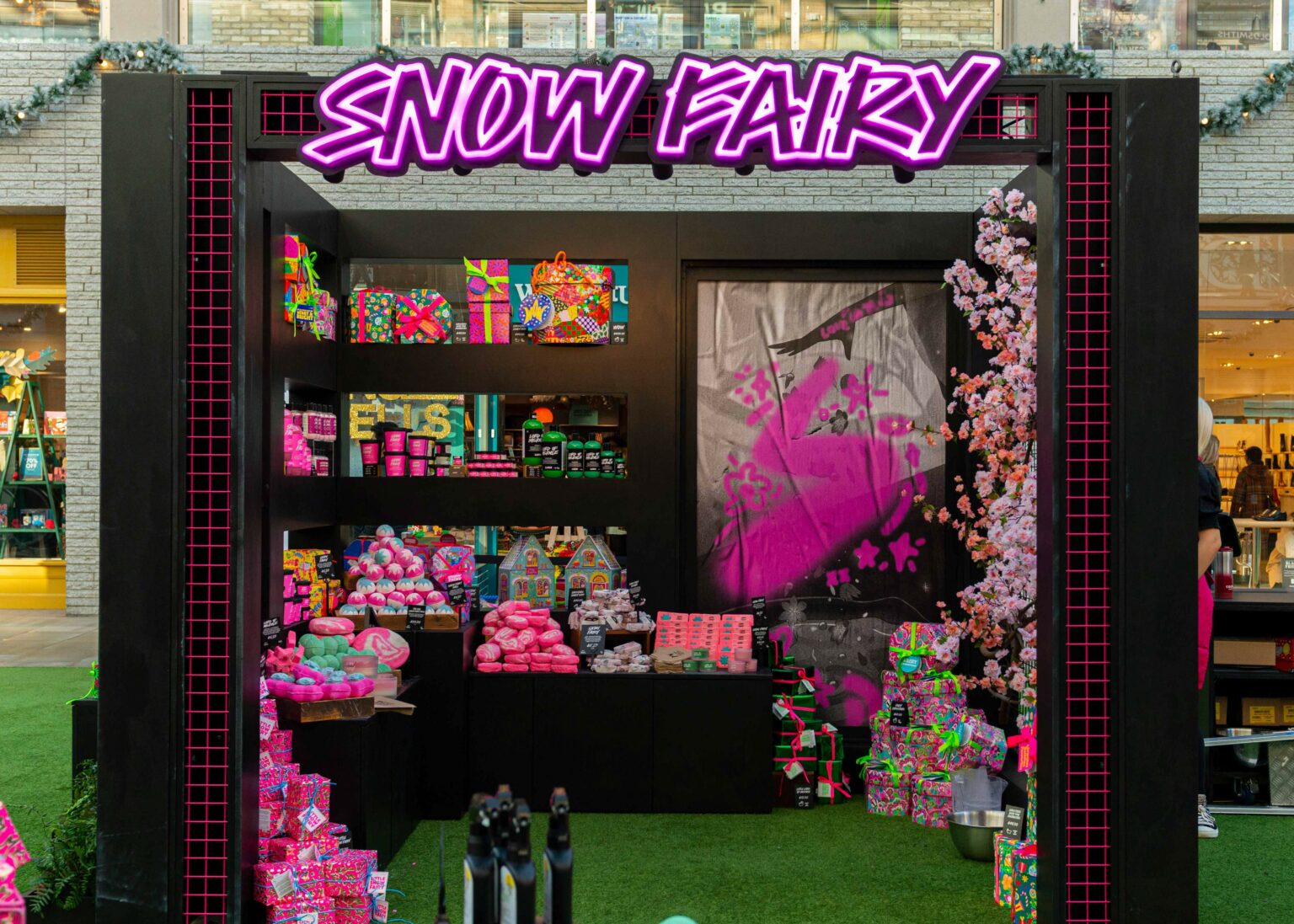 Snow Fairy - Lush Pop-up Shop Case Study | Presentation Design Services