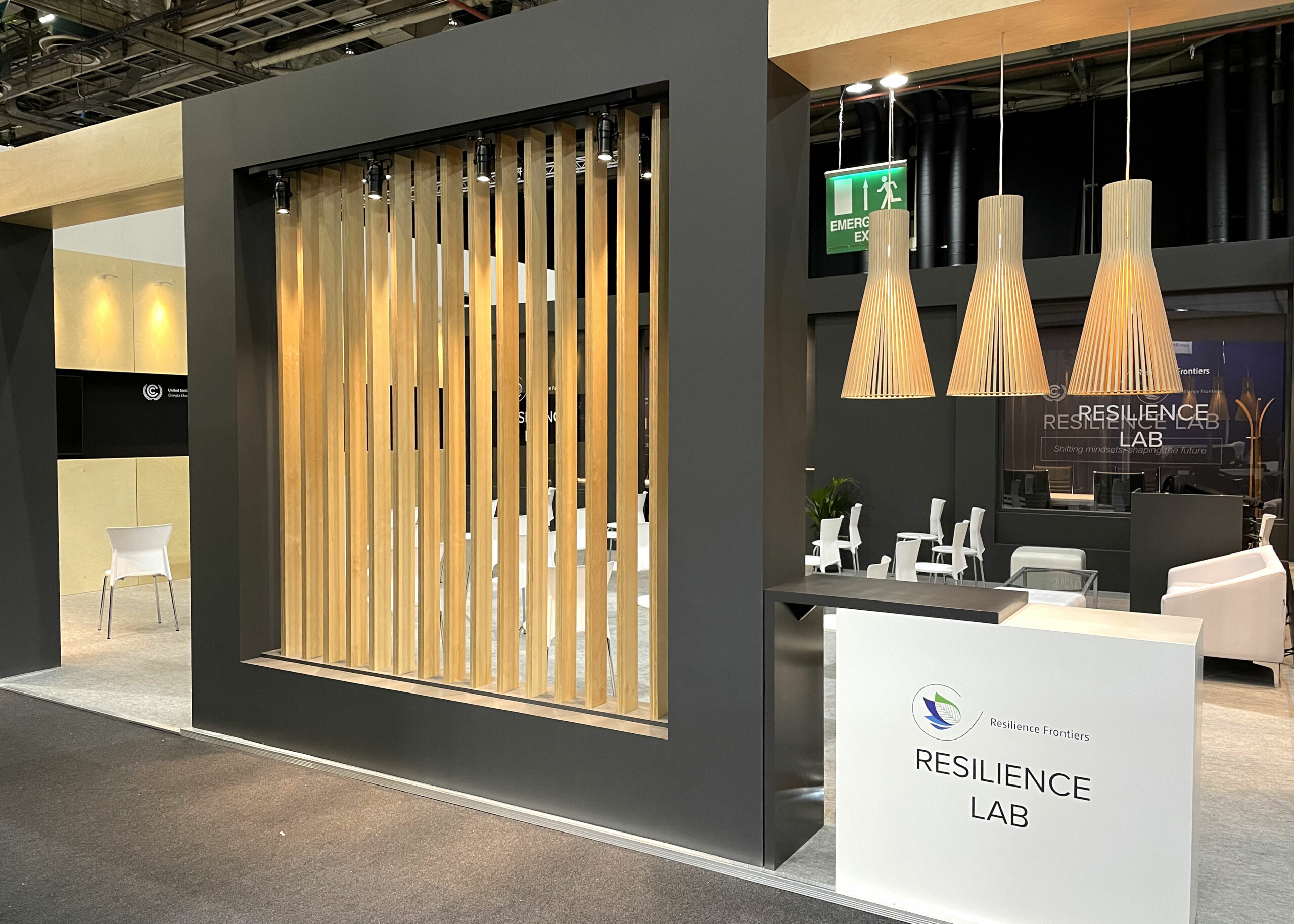 Resilience Lab Exhibition Stand at COP26 - Presentation Design Services